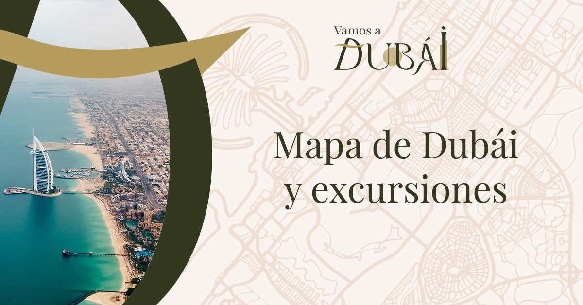 Mapa de Dubái 2025 | Vamos a Dubái